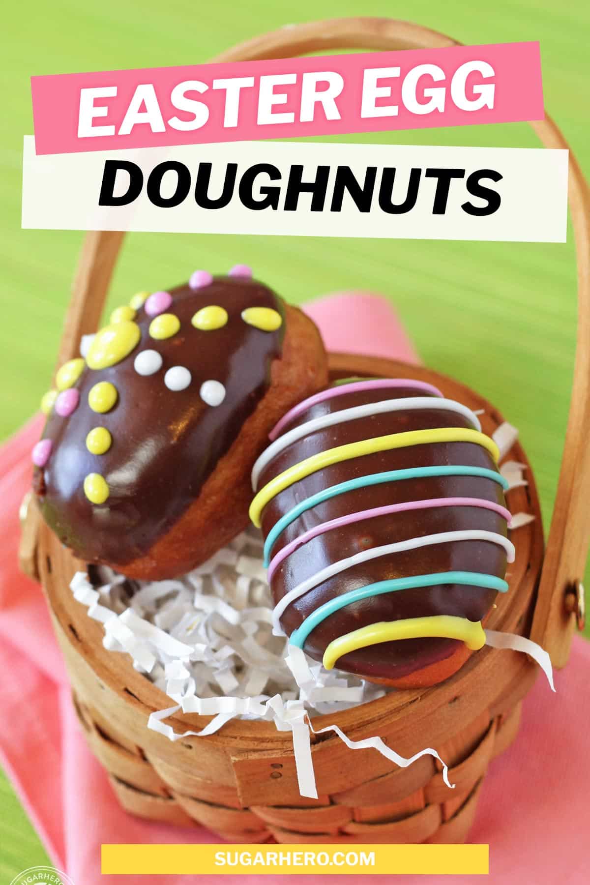 Easter Egg Doughnuts - SugarHero