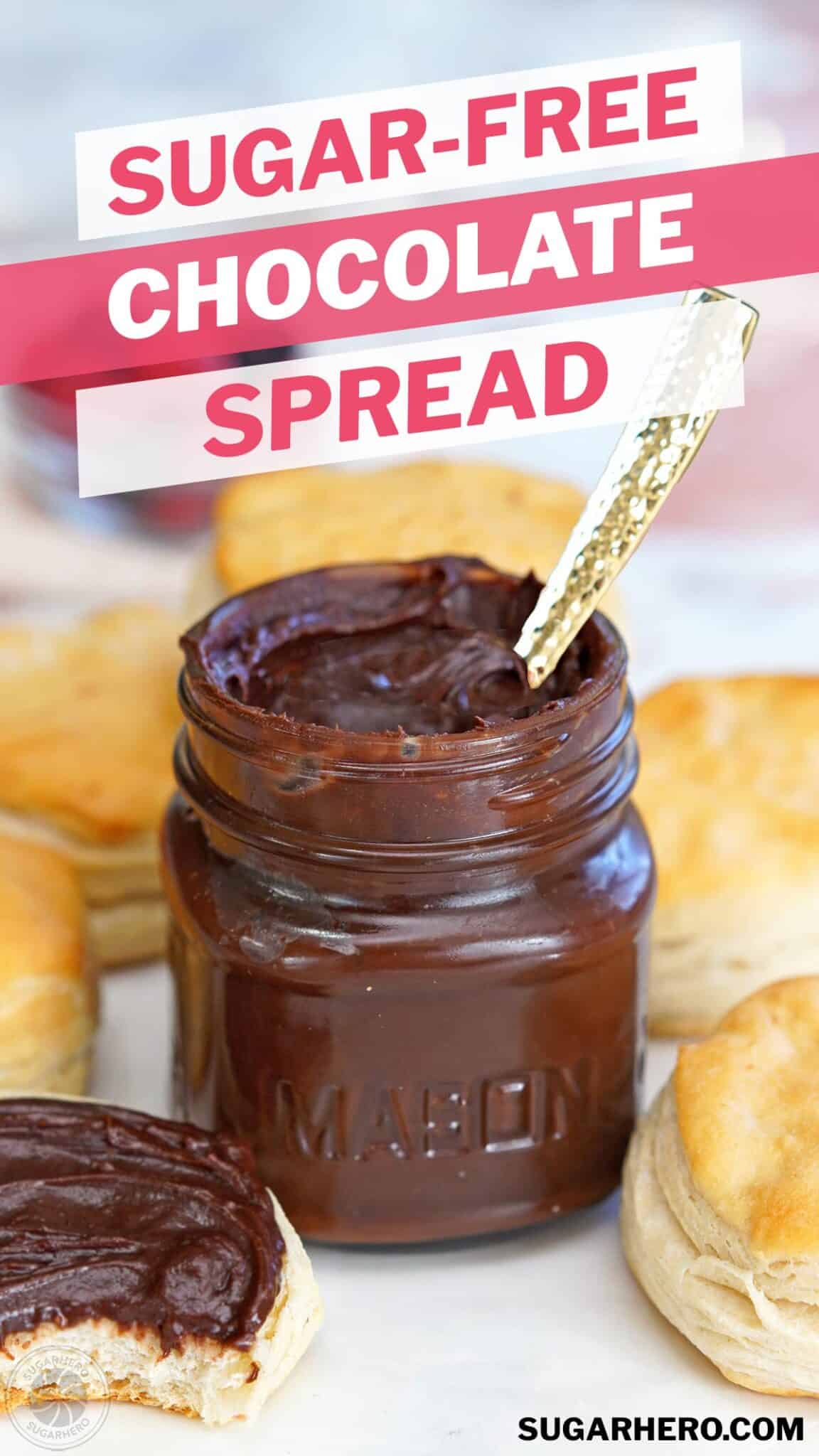 Sugar-Free Chocolate Spread - SugarHero