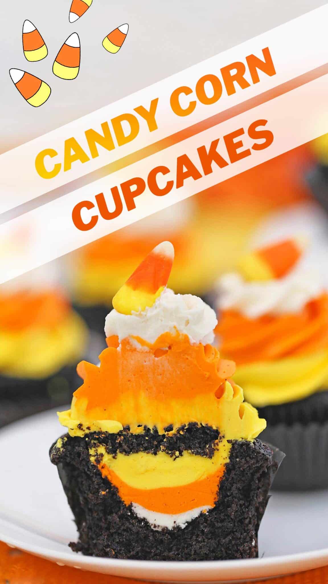 Candy Corn Cupcakes Sugarhero 3307