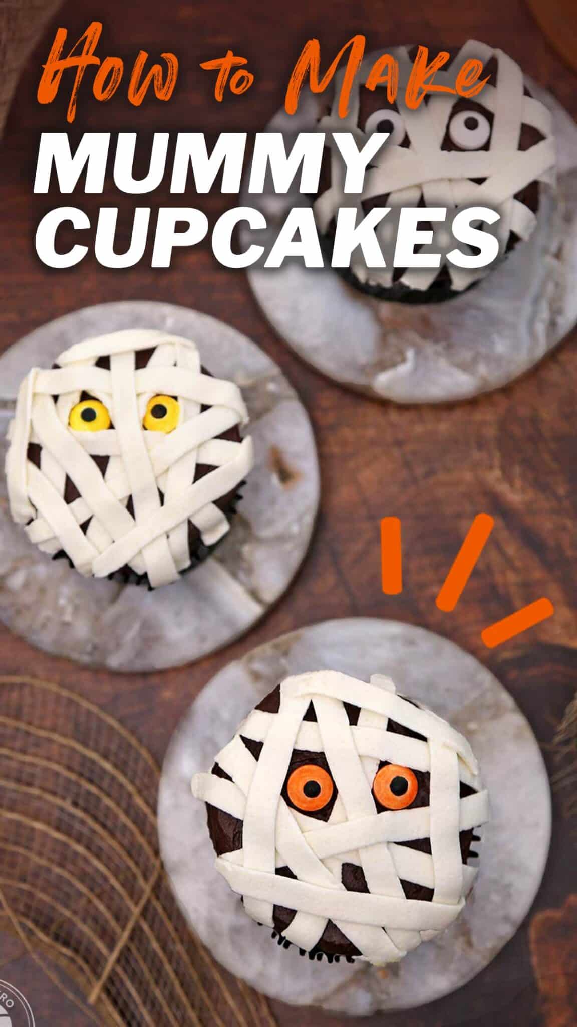 Mummy Cupcakes - SugarHero