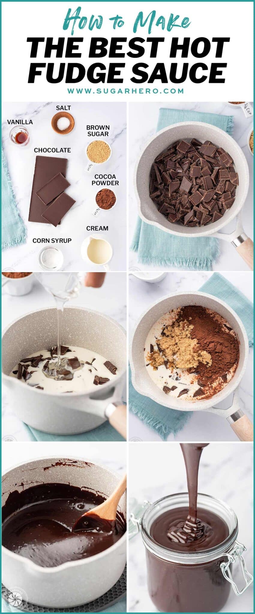 Hot Fudge Sauce Recipe - SugarHero