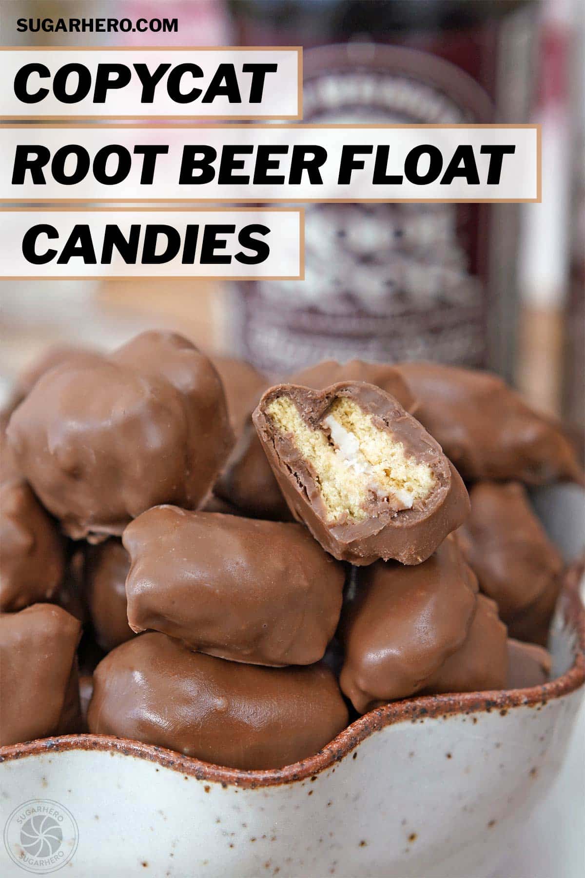 Root Beer Float Pieces (Copycat Recipe) - SugarHero