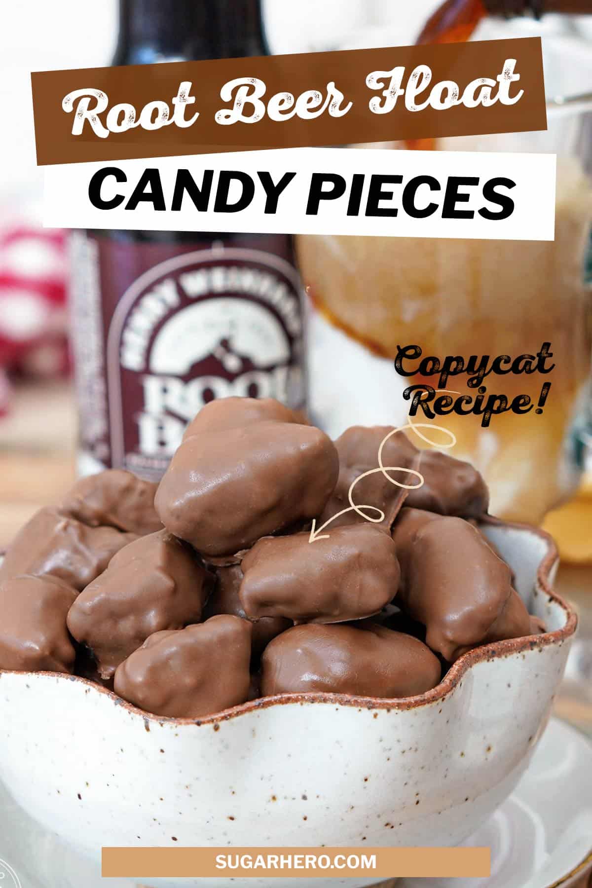 Root Beer Float Pieces (Copycat Recipe) - SugarHero