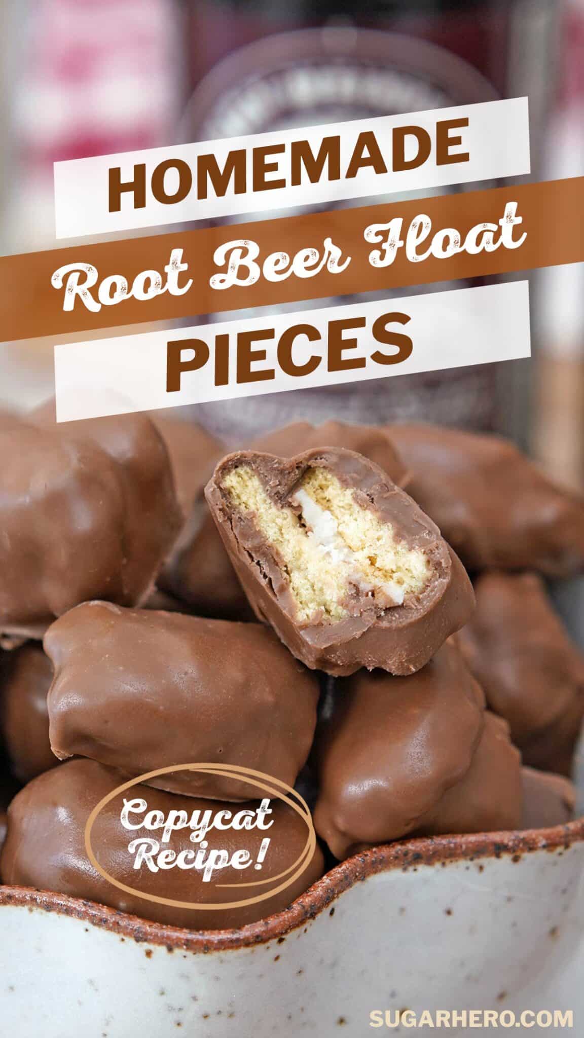 Root Beer Float Pieces (Copycat Recipe) - SugarHero