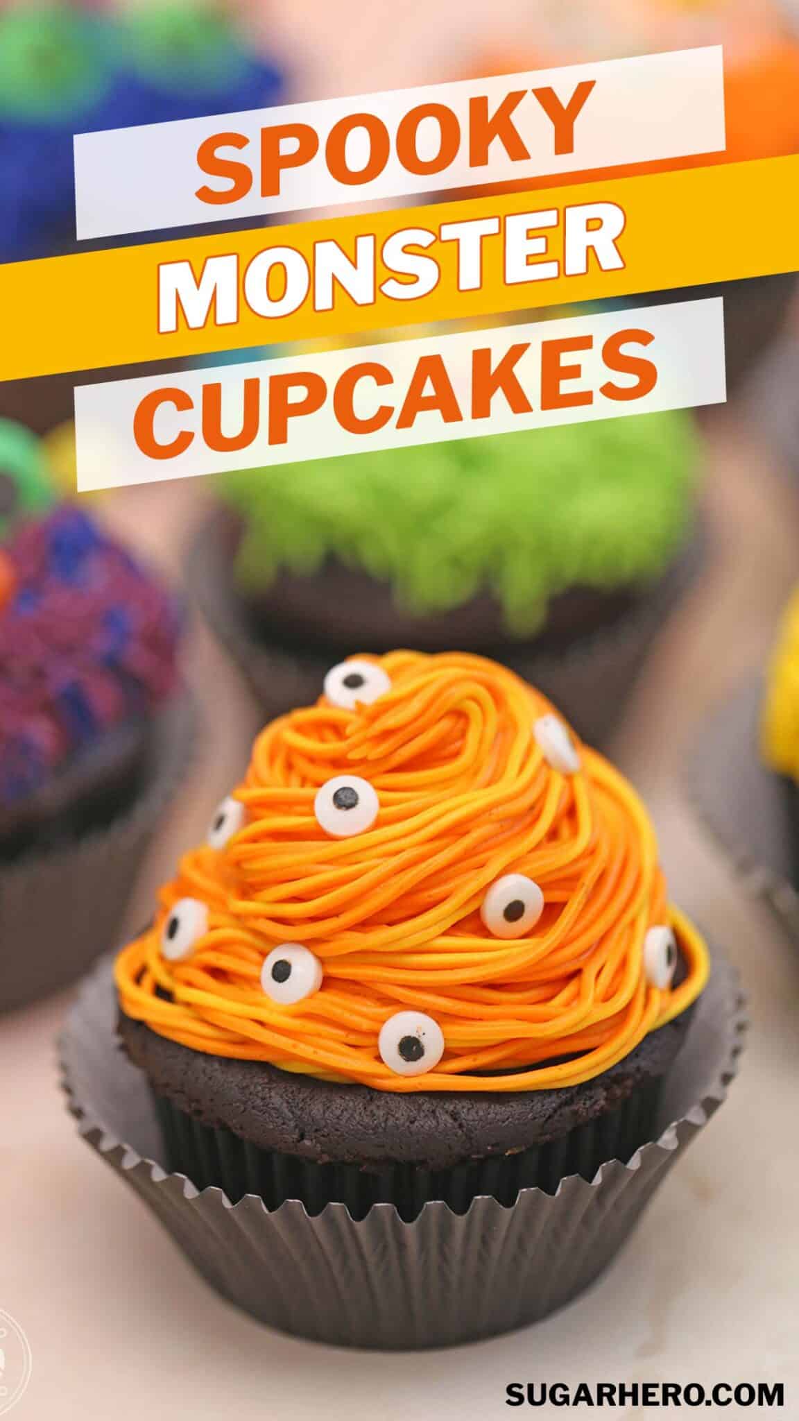 Monster Cupcakes - SugarHero